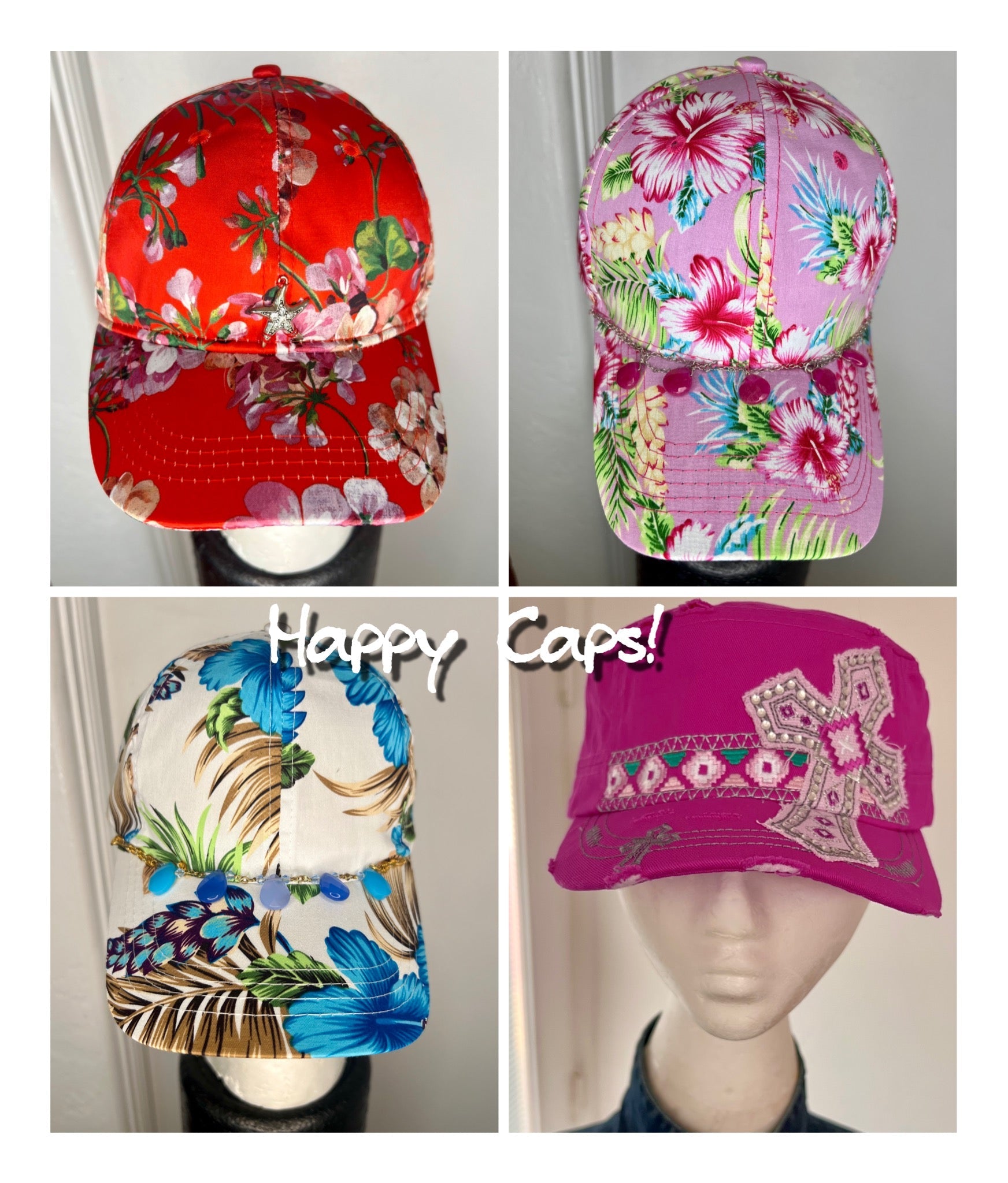 HAPPY CAPS! Simple, Sweet and Fun! – Runway Runaway Collection